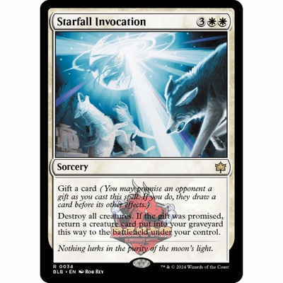 呆呆龙 万智牌 星落祝愿 Starfall Invocation 0034 平/闪