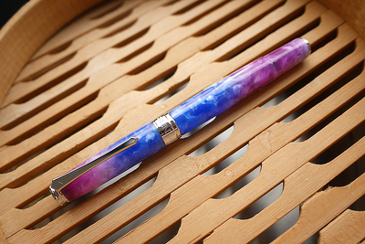 PENBBS x 陌上 寂静 --- 500型 大明尖钢笔 新型活塞上墨系统