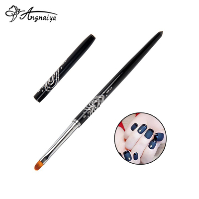 ANGNYA Nail Art UV Gel Nail Polish Painting Brushes 4# Diam