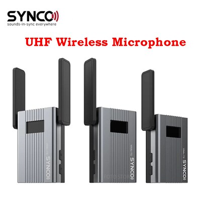 SYNCO WMic TS Mini Wireless lapel Mic  UHF Wireless Microph
