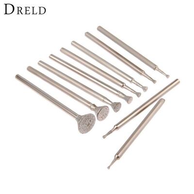 10PCS Diamond Grinding Head Jade Abrasive Tools Pound Mound