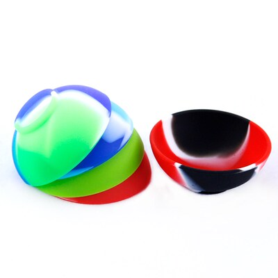 2Pcs Household Silicone Container Bowl Diameter 50mm Multi