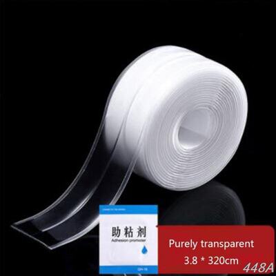 3.8x320cm Kitchen Cartoon Antifouling Tape Waterproof Mold P