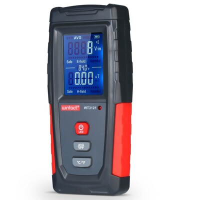 Precision Handheld Mini Digital LCD EMF Tester Electromagnet