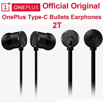 Original OnePlus Type C Bullets Earphones Bullets 2T Earpho