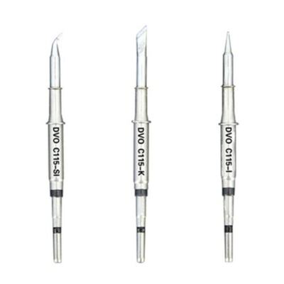 DVO 3Pcs Universal C115 Soldering Iron Tips Lead Free Weldin