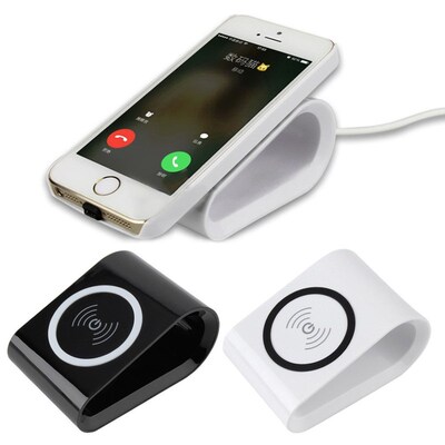 New Mini Wireless Charger Inclined Anti-slip Design For QI W