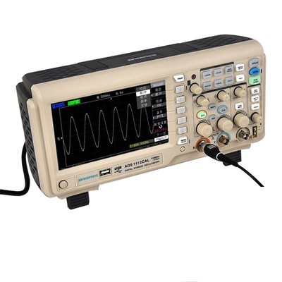 ADS1112CAL+ Two Channel Portable Digital Oscilloscope 110MH