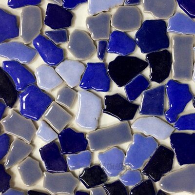 100g 50 Mixed Color DIY Ceramic Mosaic Tiles Ceramic Irregul