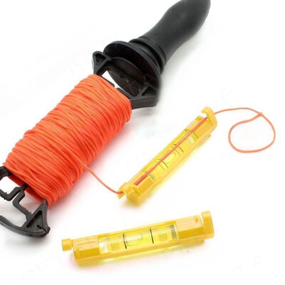 Mini Line Hanging Spirit Level Brick Laying  String Bubble H