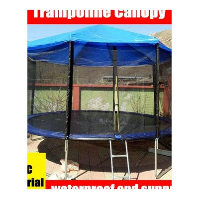 10/12 Feet Sunshade of Trampoline, Oxford Fabric Material, C
