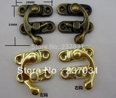 29 * 33 mm hidden-interlocking/accessories wooden box button