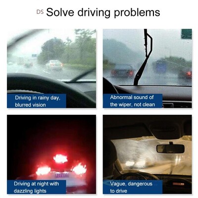 Auto Car Glass Polishing Degreaser Oil Film Clean Paste for