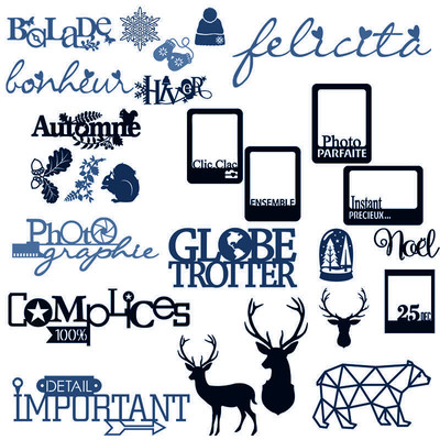 French Bonheur Automne Photographie Photos Ensemble Importa