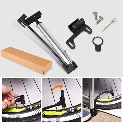 SAHOO Portable Air Pump High Pressure Ball Tire Inflator MTB