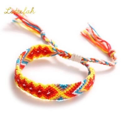 Adjustable Custom Cotton Design Bracelet Vintage Handmade R