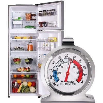 In Stock! Refrigerator Freezer Thermometer Fridge Refrigera