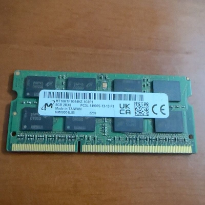 议价询价镁光8GB DDR3L 1600MHz笔记本内存条，型号MT