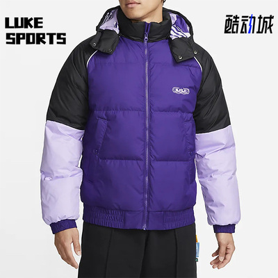 Nike/耐克正品冬新款男子篮球运动休闲舒适保暖羽绒服 DQ6141-547
