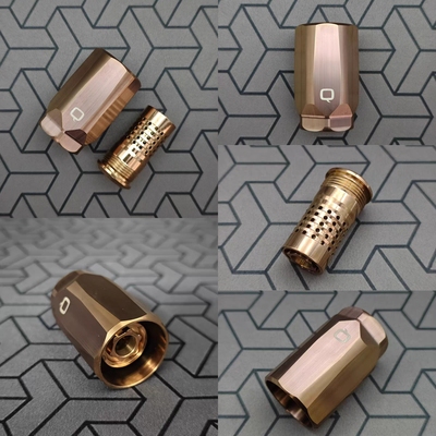 【WHISTLE TIP】罩子消音304不锈钢材质PVD镀膜表面Q蜜獾樱桃火帽