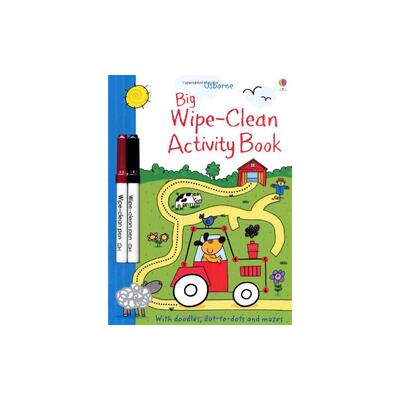 《超大拭写本游戏书》Big Wipe-Clean Activity Book原版引进
