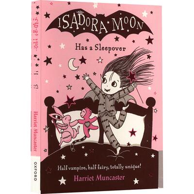 伊莎多拉·月亮过夜派对 英文进口原版ISADORA MOON HAS A SLEEPOVER