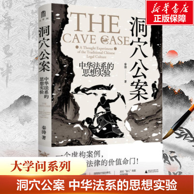 洞穴公案 中华法系的思想实验 秦涛 广西师范大学出版社 正版书籍 新华书店旗舰店文轩官网
