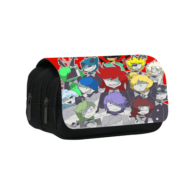 Fundamental Paper Education系列（miss circle）学生双层笔袋