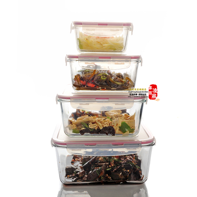 菲内克斯钢化玻璃饭盒烤箱保鲜盒