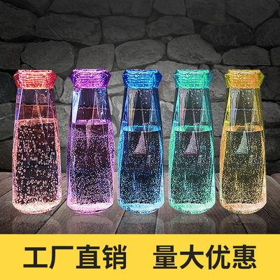 钻石玻璃杯子水杯抖音网红