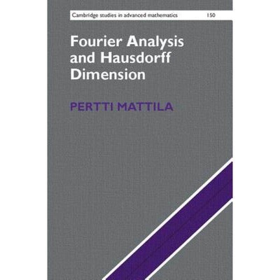 现货 英文原版 傅里叶分析和豪斯多夫维数 Fourier Analysis and Hausdorff Dimension