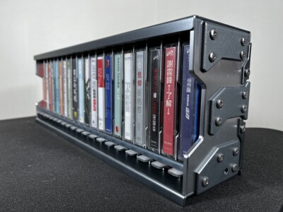 [造咖工场]新品赛博弹出式磁带盒奢华版金属cassette tape holder
