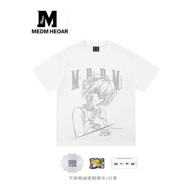 MEDMxEVA联名款明日香短袖T恤