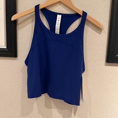 lululemon swiftly tech 女士短款工字运动背心2.0
