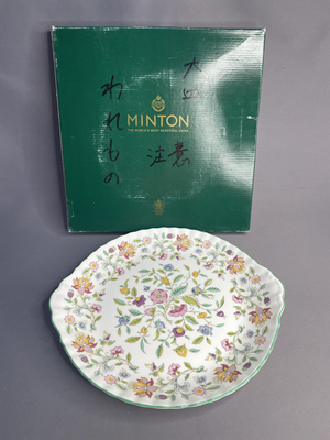 日本进口瓷器全新正品英国minton明顿经典哈顿庄园系列餐盘西餐盘
