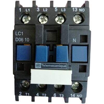 接触器LC1D0610 Telemecanique 封星交流110V/220V 电梯抱闸控制