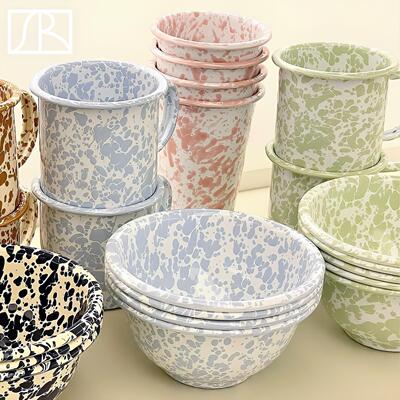 正品授权美国crowcanyon搪瓷餐具