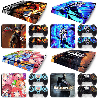 PS4 slim 游戏机贴纸  UNCHARTED 4 彩贴 Skin Sticker痛机贴