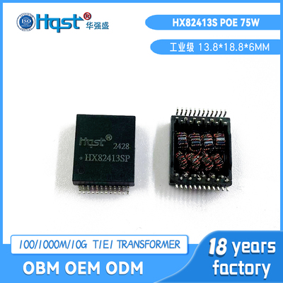 HX82413SP工业级POE720mA对应 GSC-2447-R贴片隔离滤波网络变压器