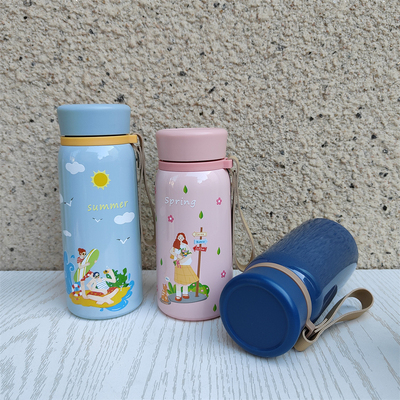 卓翔时尚休闲不锈钢保温杯可爱