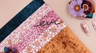 出口闪布easymaker手工DIY布料