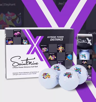 正品Saintnine X高尔夫三层练习下场超标高尔夫球golf业余球员用