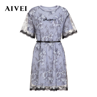 AIVEI艾薇针织连衣裙吊牌价1780