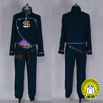 漫田 JOJO的奇妙冒险 第四部 虹村亿泰02 cosplay服装