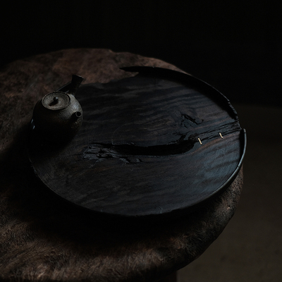 合行研物大号茶台乌木手作日式