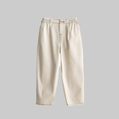 白色牛仔裤秋冬男女童