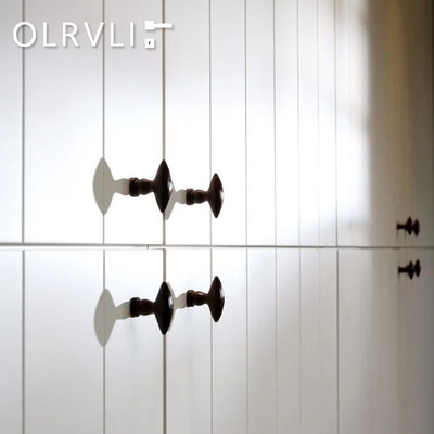 橄榄柜门拉手olrvli古铜银色