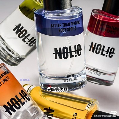 韩国nolie香水身体喷雾95g无酒精