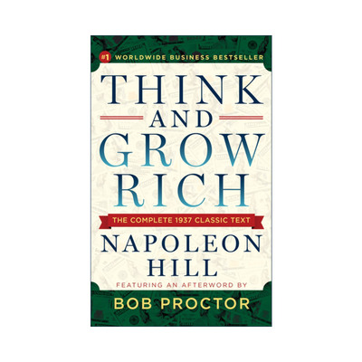 英文原版 Think and Grow Rich 思考致富 1937年经典版 含Bob Proctor后记 Napoleon Hill拿破仑·希尔 英文版 进口英语原版书籍