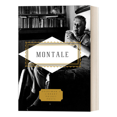 英文原版 Montale Poems Edited by Jonathan Galassi 蒙塔莱诗选 人人图书馆精装收藏版 英文版 进口英语原版书籍